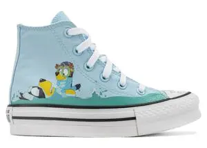 CONVERSE Chuck Taylor All Star Eva Lift Hi Sneakers - Blue/white