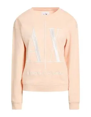 Armani Exchange Cotton Sweatshirt With Embroidered Logo