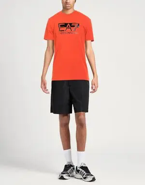 EA7 T-shirt Size Cotton, Elastane - Orange