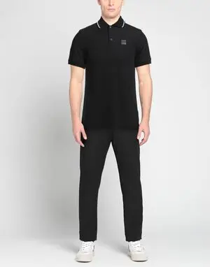 OUTHERE Polo Shirt Size Polyamide - Black