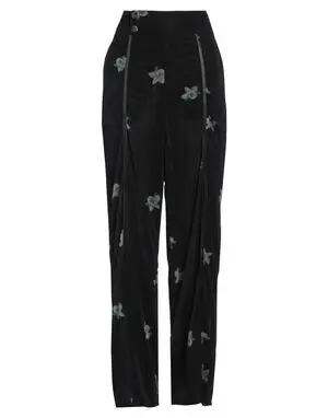 Pinko Wide-leg Floral Print Pants