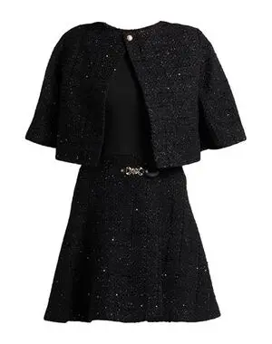 Maje Tweed And Jersey Co-ord Set