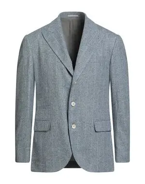 Brunello Cucinelli Blazer Light Size Silk, Wool, Cashmere - Blue