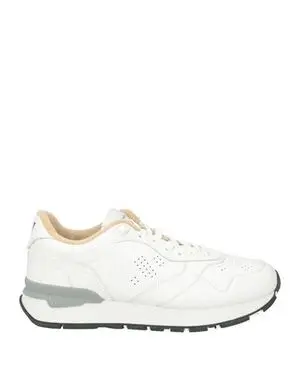 Emporio Armani Sneakers Size Leather, Rubber - White