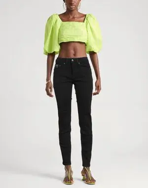 Versace Cotton Elastane Skinny Jeans