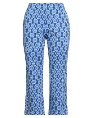 Malìparmi Bootcut Jacquard Knit Pants - Blue