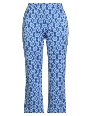 Malìparmi Bootcut Jacquard Knit Pants - Blue