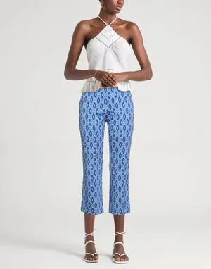 Malìparmi Bootcut Jacquard Knit Pants - Blue