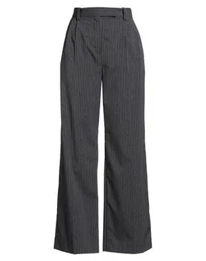 Maje Wide-leg Pinstripe Trousers