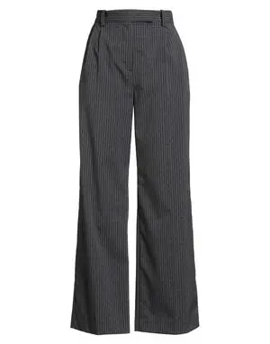 Maje Wide-leg Pinstripe Trousers