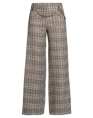 Maje Tweed Wide-leg Pants