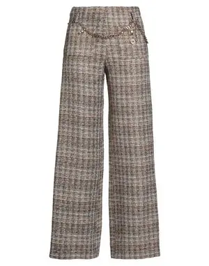 Maje Tweed Wide-leg Pants