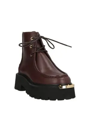 Sandro Ankle Boots In Leather