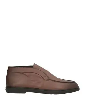 Santoni Leather Ankle Boots