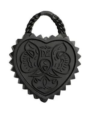 Dsquared2 Handbag With Brand Logo And Double Handle - Black