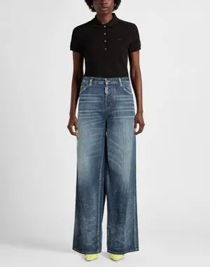 Dsquared2 Cotton Wide-leg Jeans