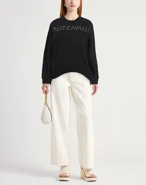 Just Cavalli Cotton Sweatshirt With Logo