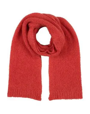 FISICO Scarf Coral Mohair Wool, Polyamide, Wool - Red