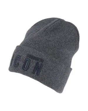 Dsquared2 Wool Beanie - Grey