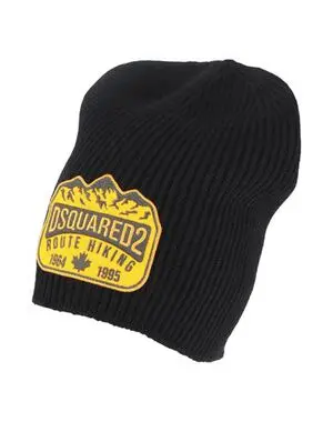 Dsquared2 Wool Beanie - Black