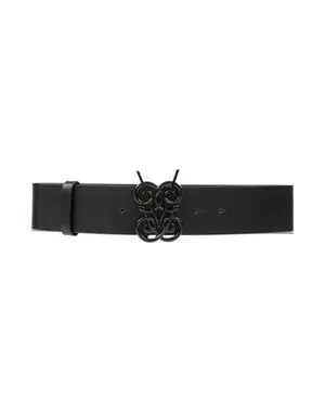 Giambattista Valli Leather Corset Belt - Black