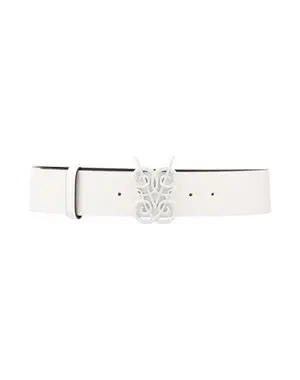 Giambattista Valli Leather Corset Belt - White