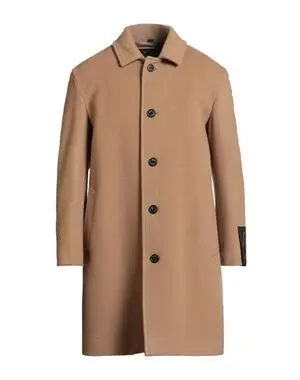 SEALUP Wool And Cashmere Single-breasted Coat - Beige