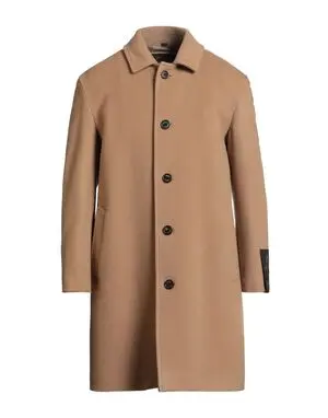 SEALUP Wool And Cashmere Single-breasted Coat - Beige