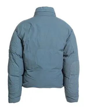 C.P. COMPANY Puffer Jacket With Detachable Hood - Blue