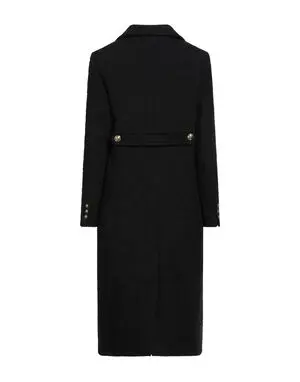 Sandro Coat In Cotton, Synthetic Fibers, Wool, And Alpaca Wool