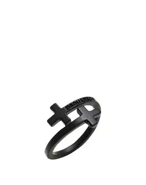 Dsquared2 Brass Ring - Black