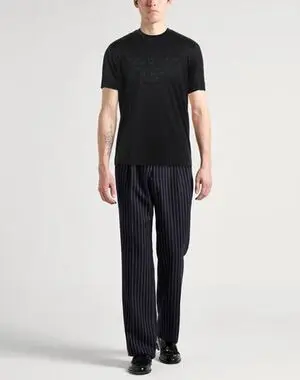 Emporio Armani T-shirt Size Lyocell, Cotton - Black