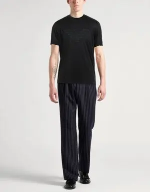 Emporio Armani T-shirt Size Lyocell, Cotton - Black