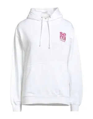 SEMICOUTURE Cotton-blend Fleece Sweatshirt