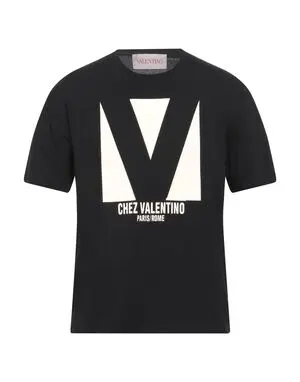 Valentino Garavani T-shirt Size Cotton - Black