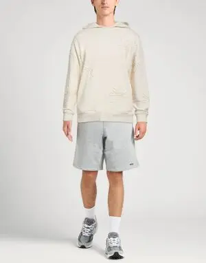 Sandro Cotton Blend French Terry Sweatshirt - White