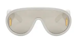 Loewe Wave Mask Sunglasses - White Holographic