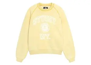 Stussy Raglan Sweatshirts Hoodies For Men