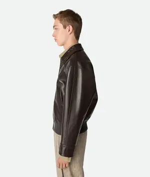 Bottega Veneta Leather Blouson