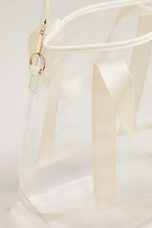 Anthropologie Clear Stadium Tote