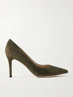 Gianvito Rossi Suede Pumps