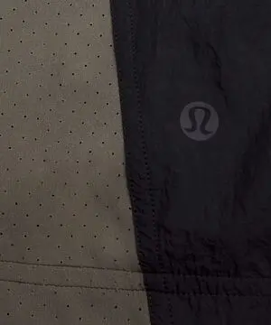 Lululemon Nylon High-rise Short 5 - Black/army Green