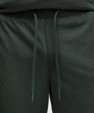 Lululemon Double-layered Mesh Linerless 7' Shorts - Rainforest Green/vapor