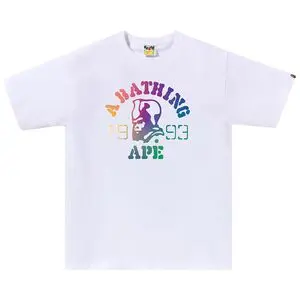 A BATHING APE Gradation General Tee - White