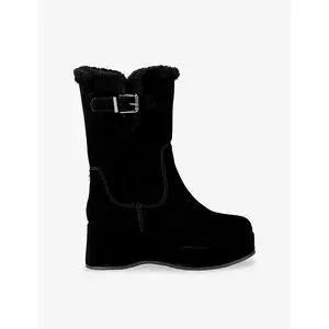 Carvela Après Buckle Suede Boots