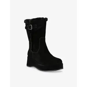 Carvela Après Buckle Suede Boots