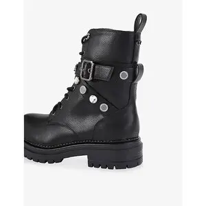 Carvela Faux-leather Combat Boots