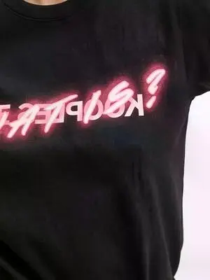The Kooples Neon Graphic Slogan T-shirt