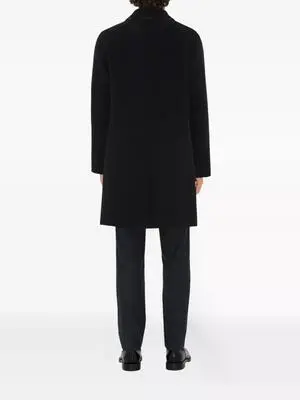 Burberry Wool Car Coat - Black