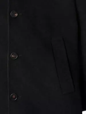 Burberry Wool Car Coat - Black